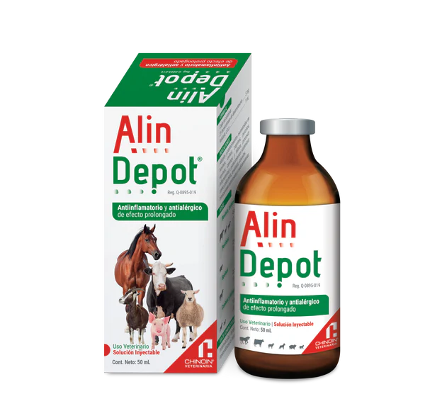 Alin Depot Inyectable Frasco ámpula con 50 ml - ESPIVET | VETERINARIA | salud y el bienestar de ...