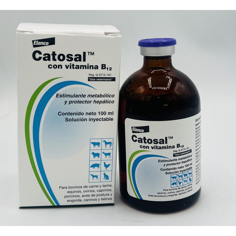 Catosal con Vitamina B12 Frasco con 100 ml - ESPIVET | VETERINARIA ...